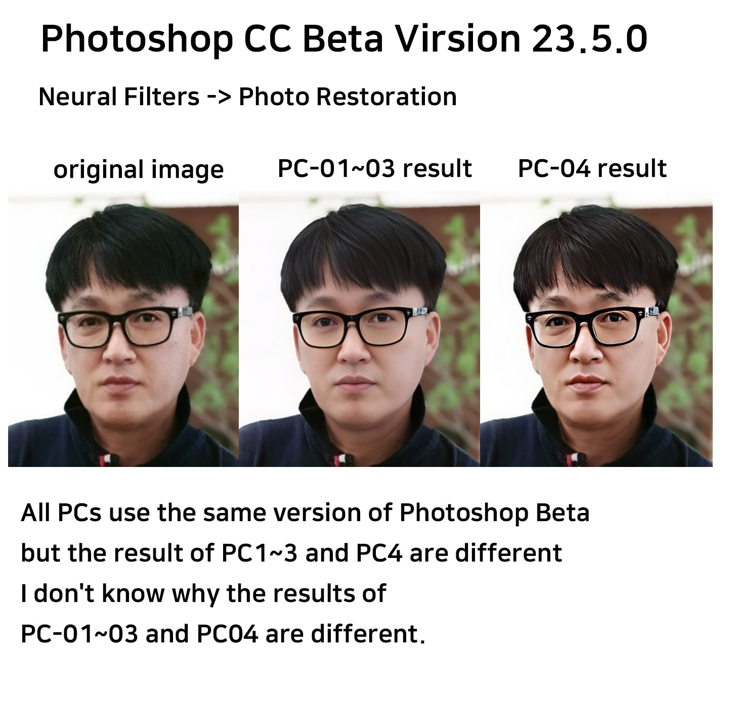 Photoshop Beta filter effect.. help me.. T_T - Adobe Product Community ...