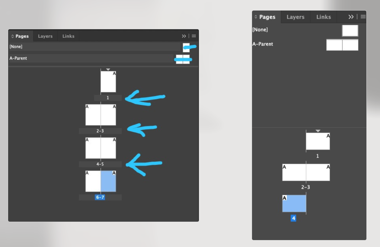 Pages panel highlighted - Adobe Community - 13199455