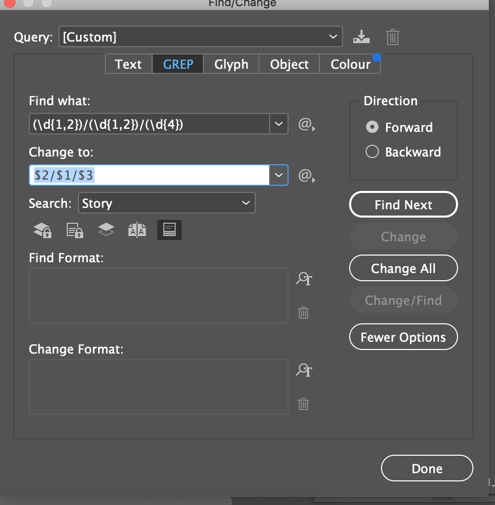 Solved: Find and replace date format InDesign CS6 - Adobe Product ...