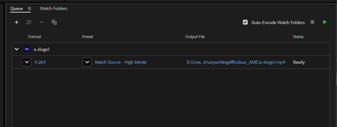 Black borders render - Adobe Community - 13203255