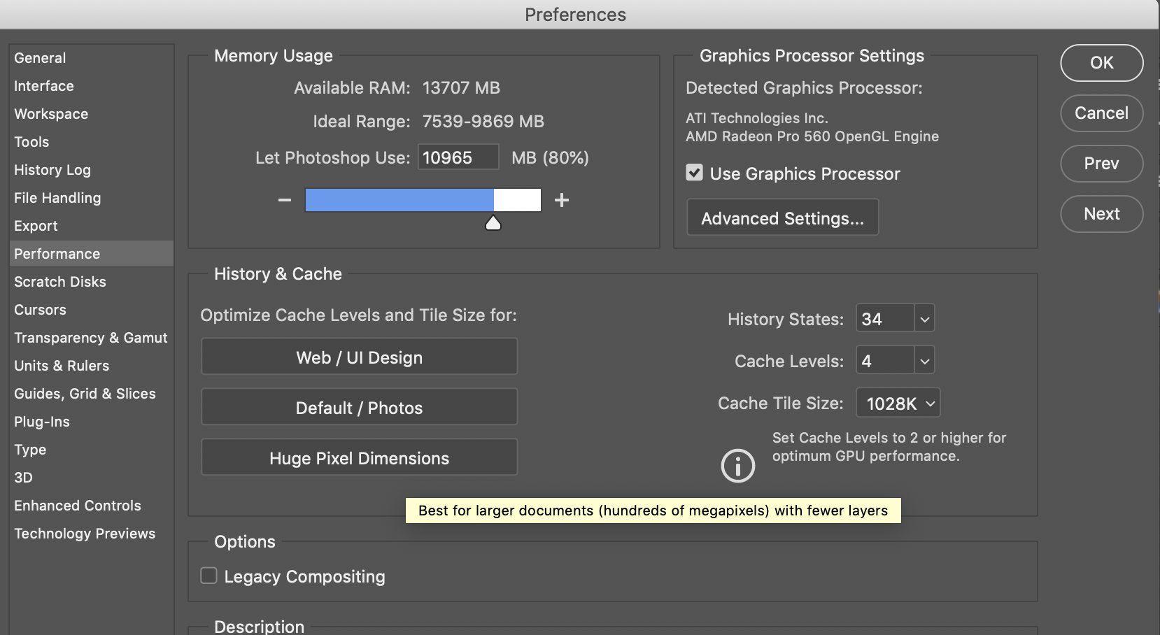 Issues with Poor Performance in Photoshop CC 2020 - Adobe Product ...