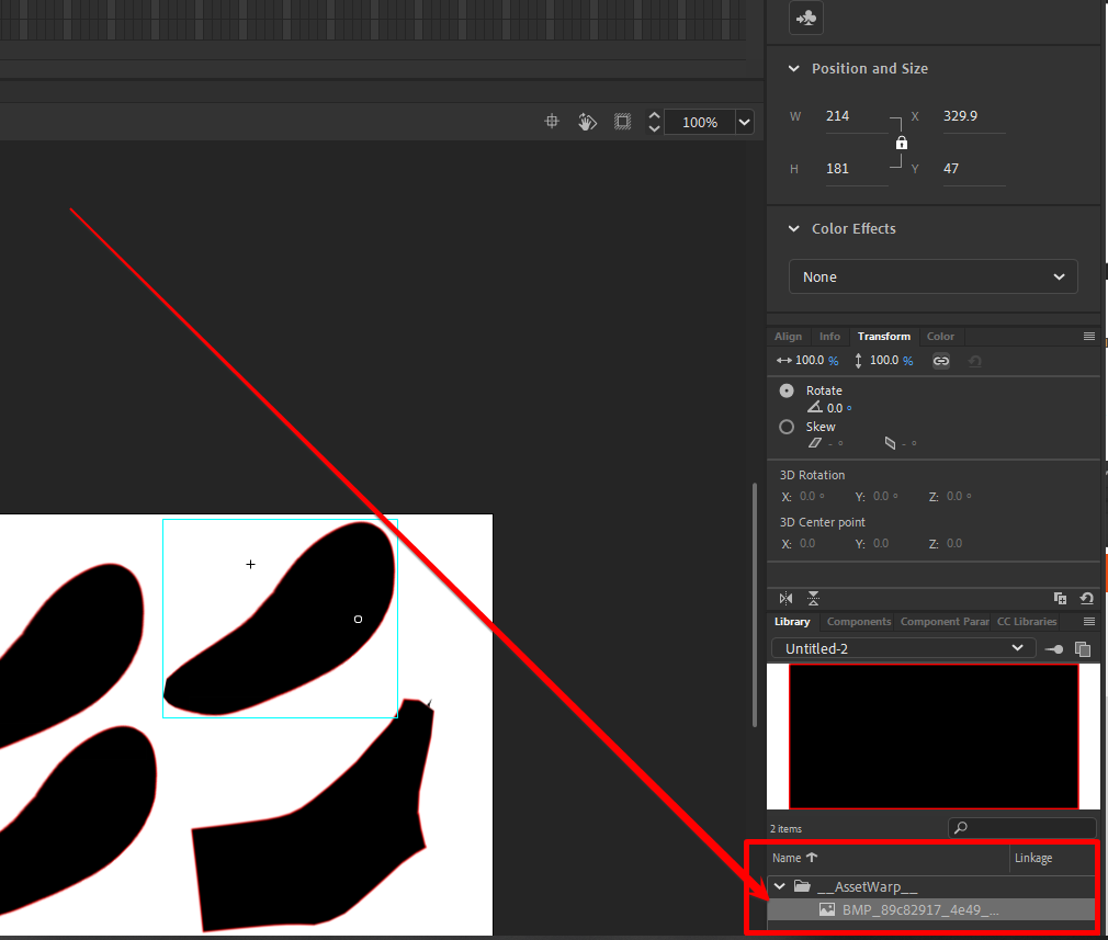 Solved: warped object in Adobe Animate - Adobe Product Community - 13198485