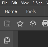 Solved: Missing menu bar after document settings - Adobe Product ...
