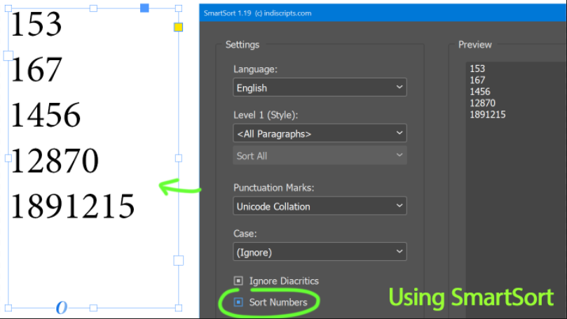 Solved: How can I sort a list of number - Adobe Product Community ...
