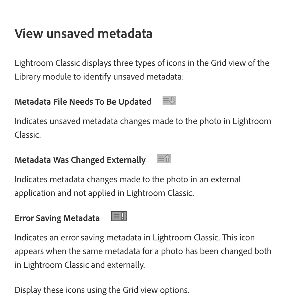 Slow to update metadata after editing image - Adobe Product Community ...