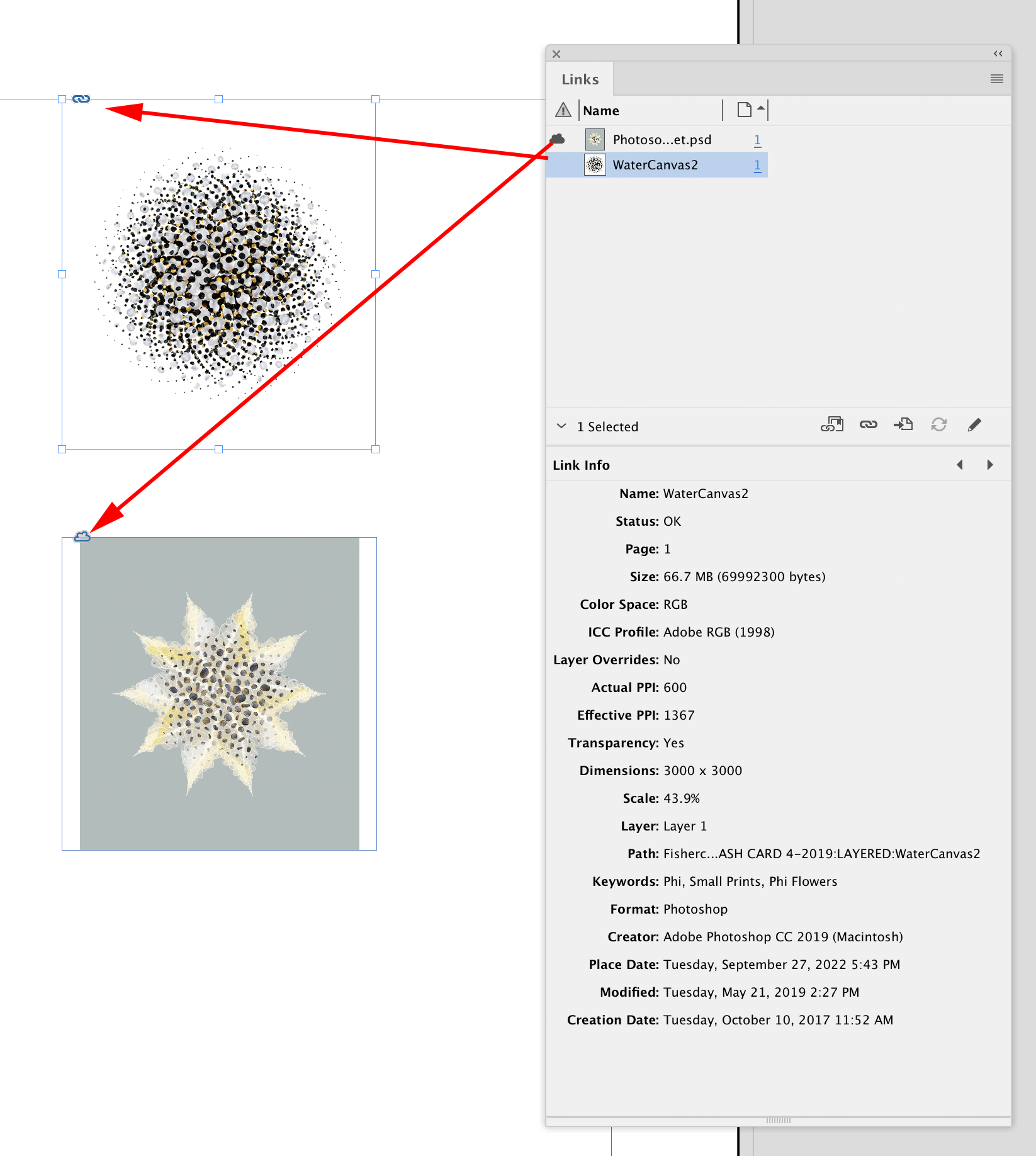 Re-link files to CC library in InDesign - Adobe Product Community ...
