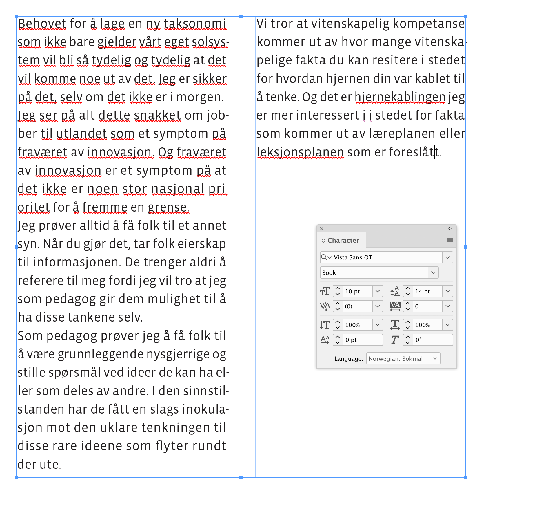 Kerning In Text Block The Spacing Is Awful Adobe Community 13226894 