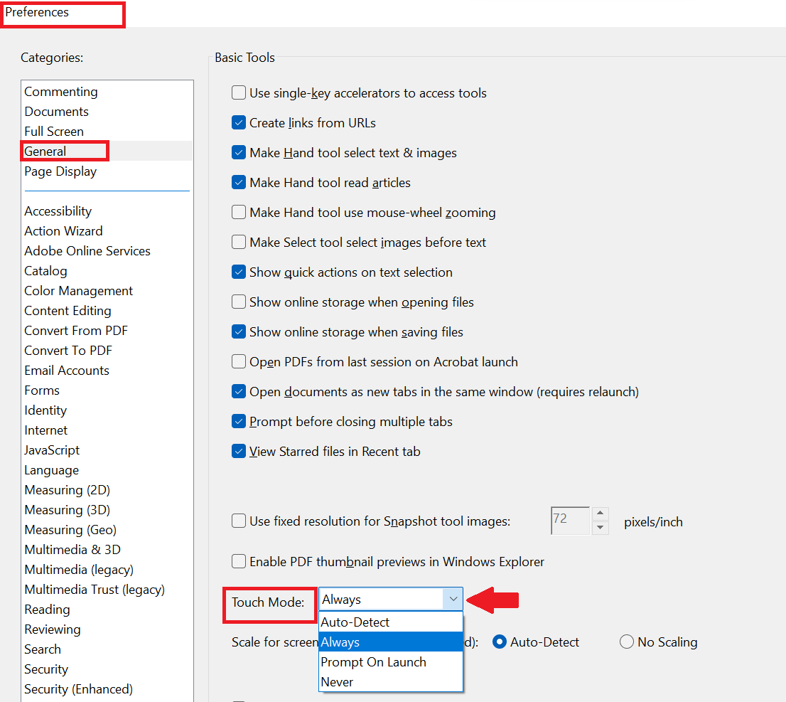 Select Hand Tool as Default - Adobe Product Community - 13237211