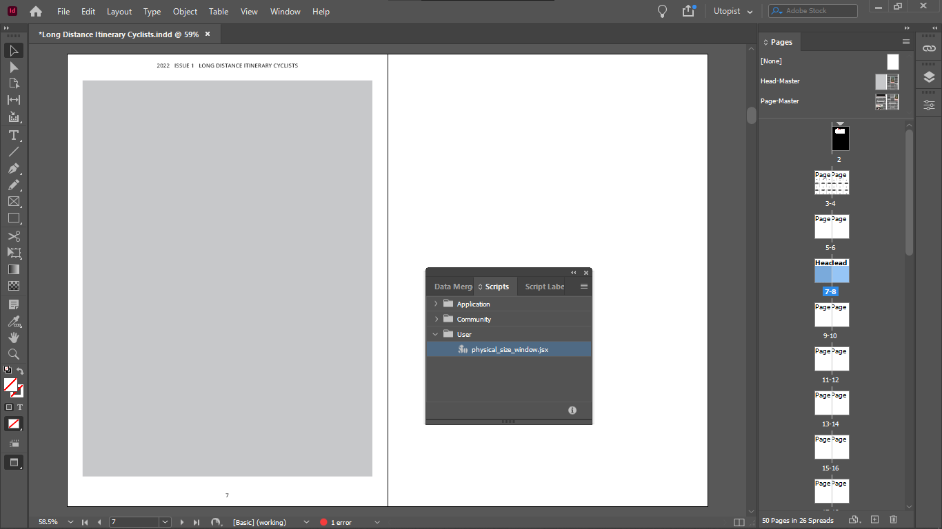 Solved: How do I write in InDesign one page at a time so t... - Adobe ...