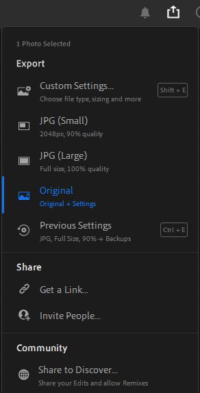 Solved: How to transfer ONE album or folder from Lightroom... - Adobe ...