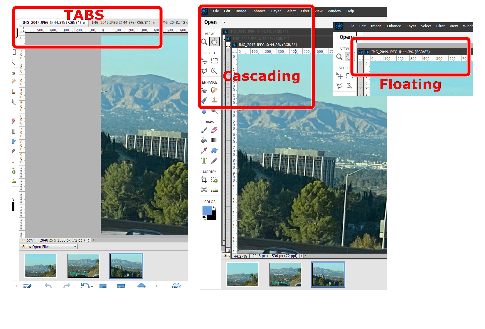 stuck in tile mode and photo bin dissappeared (PSE... - Adobe Product ...