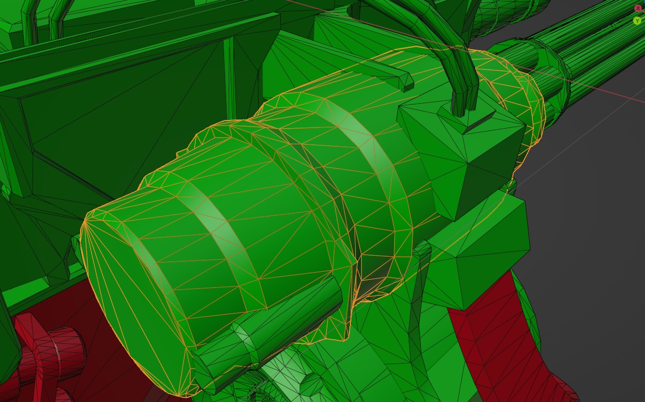 Solved: Low poly mesh is show over high poly when baking - Adobe ...