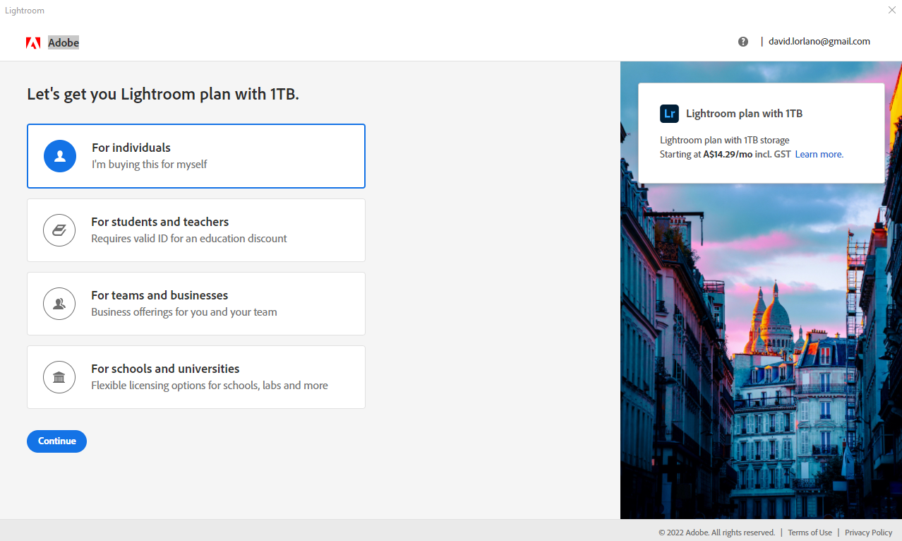 lightroom license via microsoft asking to renew - Adobe Product ...