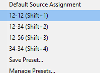 patch and target audio shortcuts - Adobe Community - 13262088