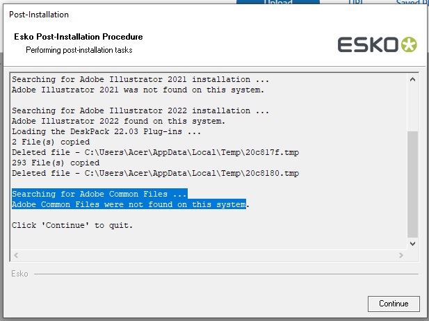 Solved: Adobe Common Files were not found on this system - Adobe ...