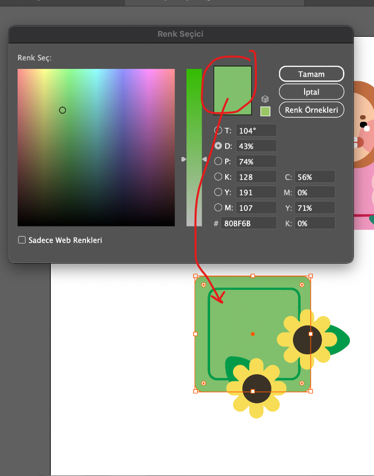 cant use the exact colors - Adobe Community - 13264717