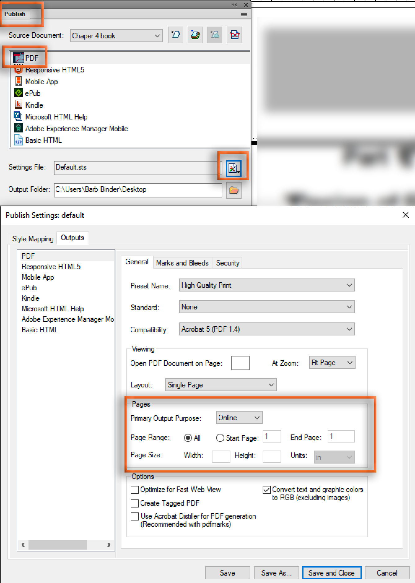 Solved: FrameMaker 2019 Create and Name PDF from part of a... - Adobe Product Community - 10856359