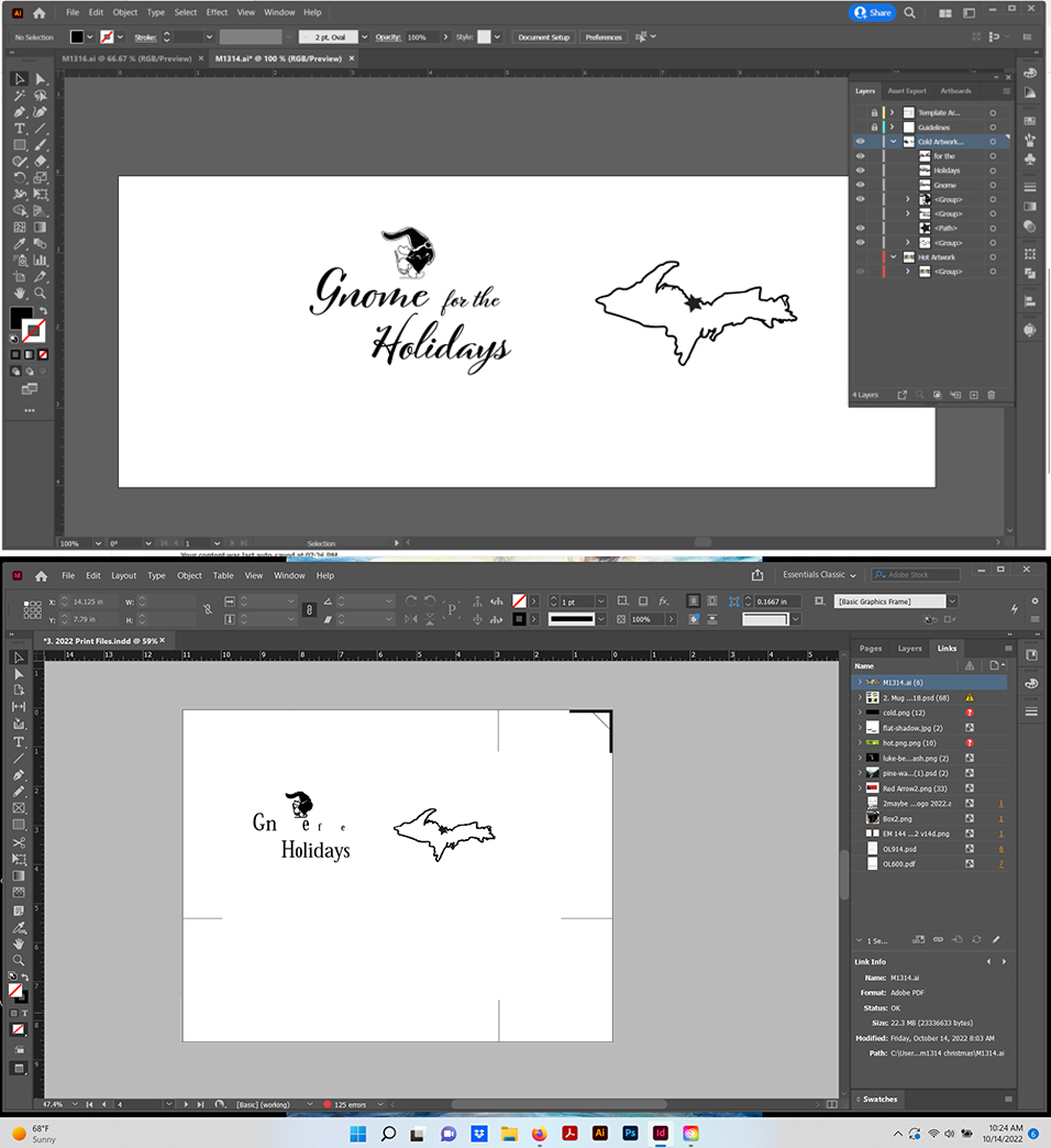 Fonts not syncing when Relinking .ai file into Ind... - Adobe Product ...