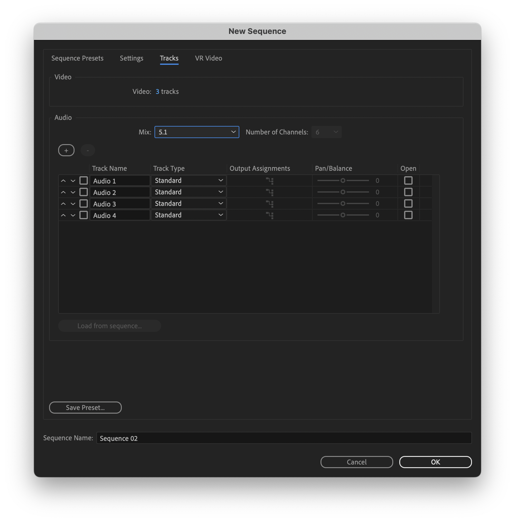 Solved: surround and stereo on same timeline (assembling a... - Adobe ...