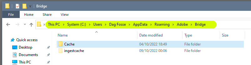 Issues with Bridge as of 2 days ago. - Adobe Product Community - 10678951