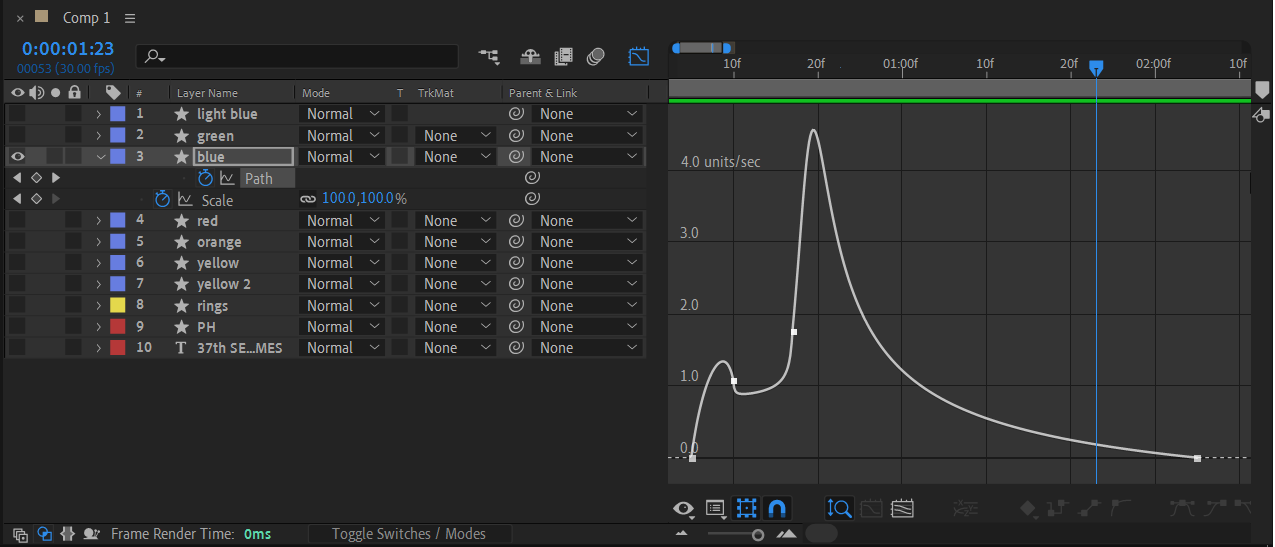 Is there any way to make the speed graph a continu... - Adobe Support ...