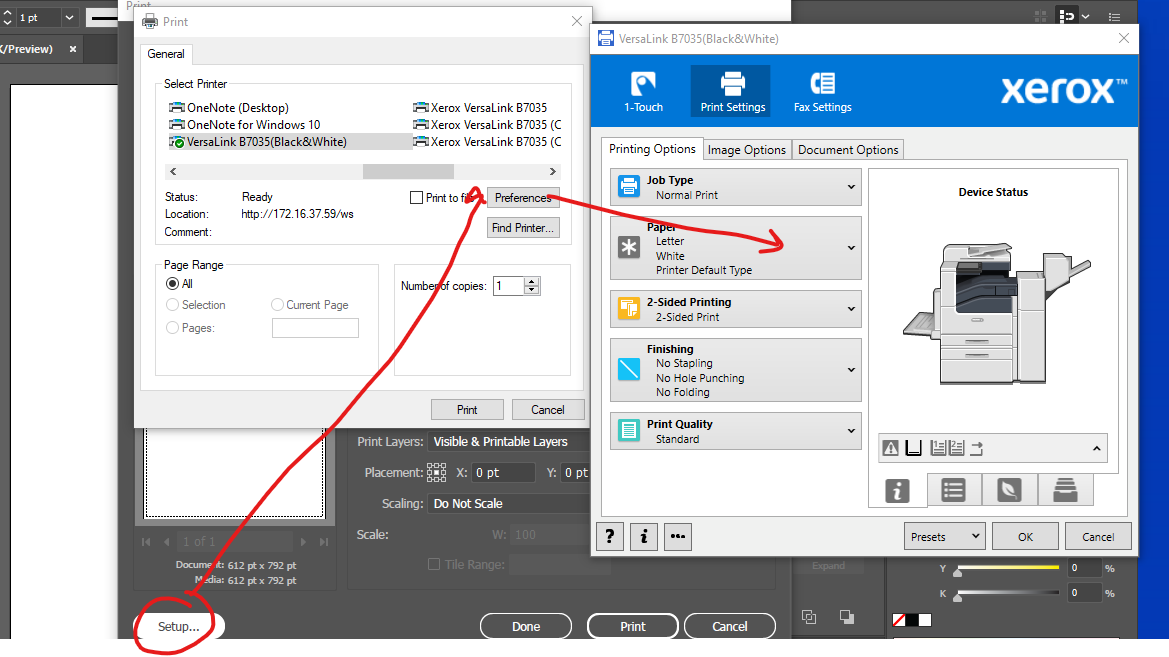 Solved: How to adjust paper type in Illustrator for printi... - Adobe ...