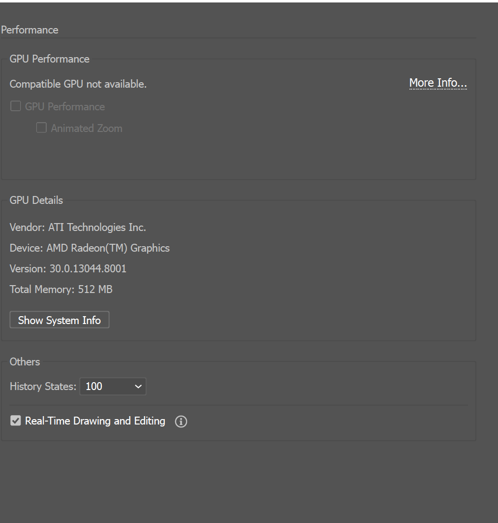 Solved: Illustrator GPU Accelaration not working on newest... - Adobe ...