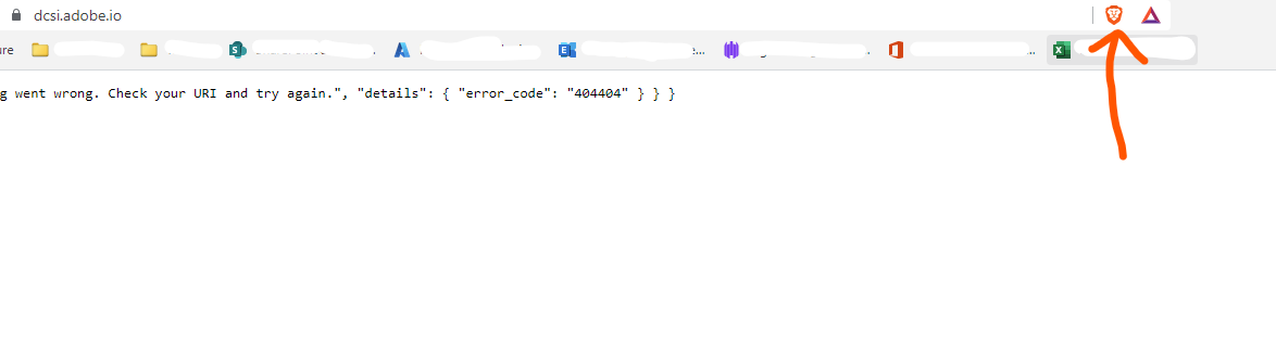 Office 365 Sharepoint / Document Cloud error on Br... - Adobe Product ...