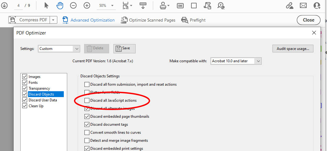 Solved Saving A Javascript File As A Non Javascript File Adobe 7291