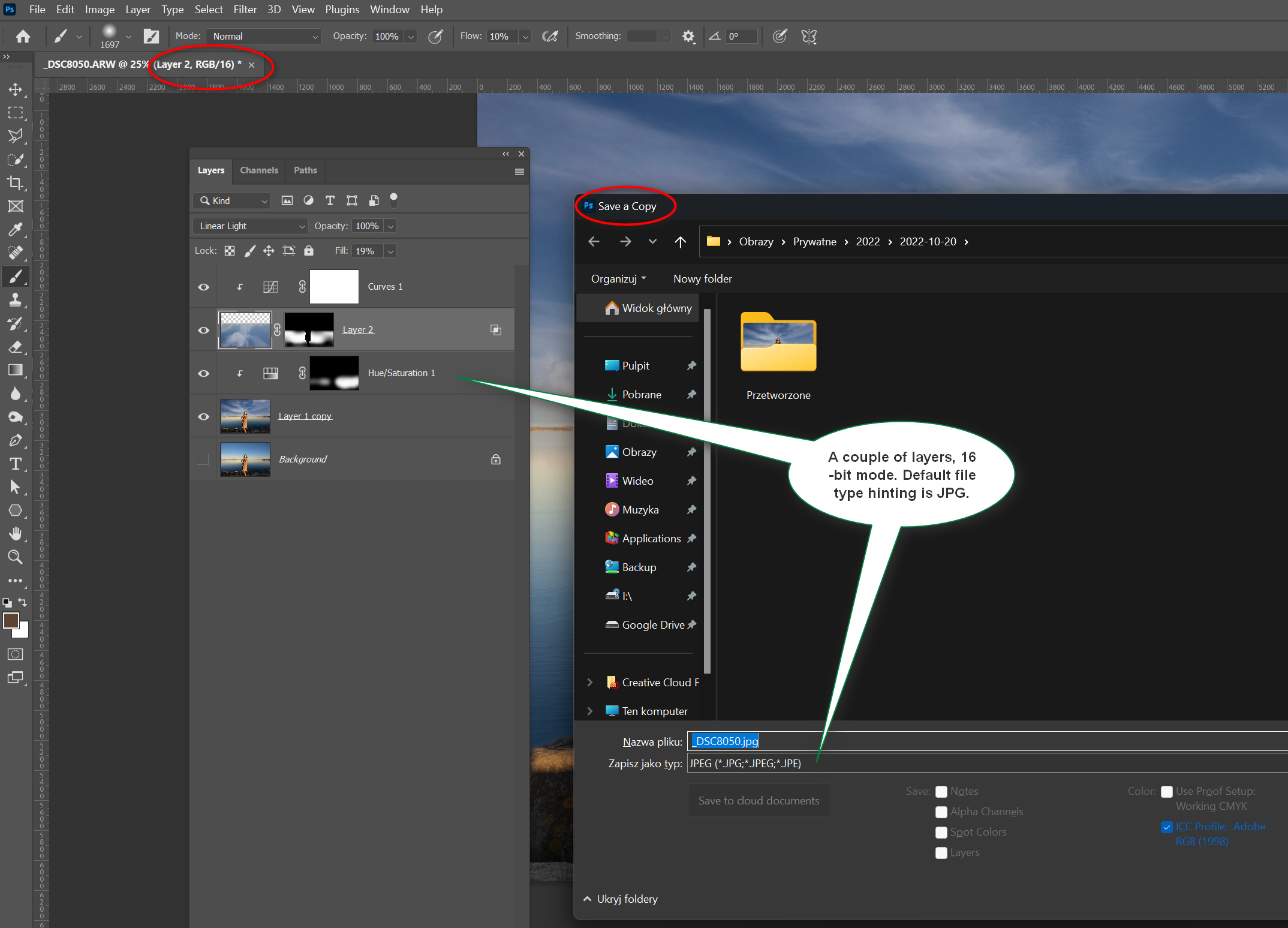 Solved: Photoshop - saving as JPG - Adobe Product Community - 13277260