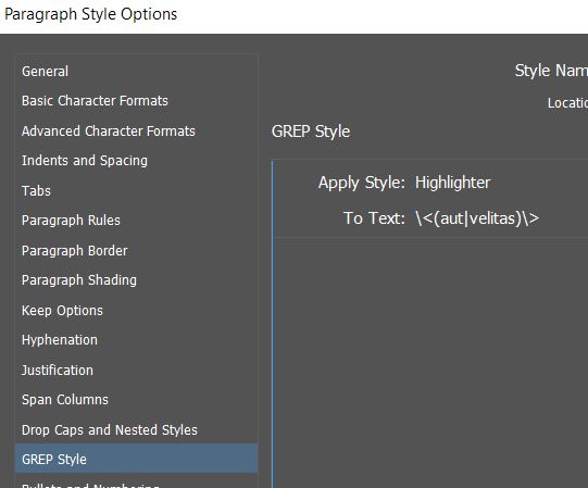 Paragraph Shading for "words"? - Adobe Product Community - 13287879