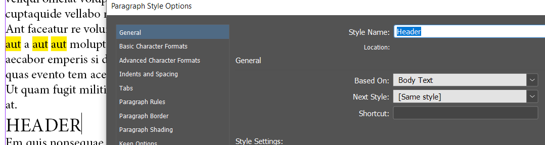 Paragraph Shading for "words"? - Adobe Product Community - 13287879