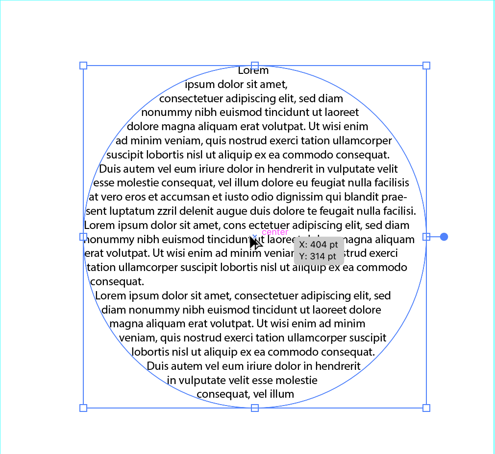 Solved: How to put text inside shape, but only in the sha... - Adobe ...