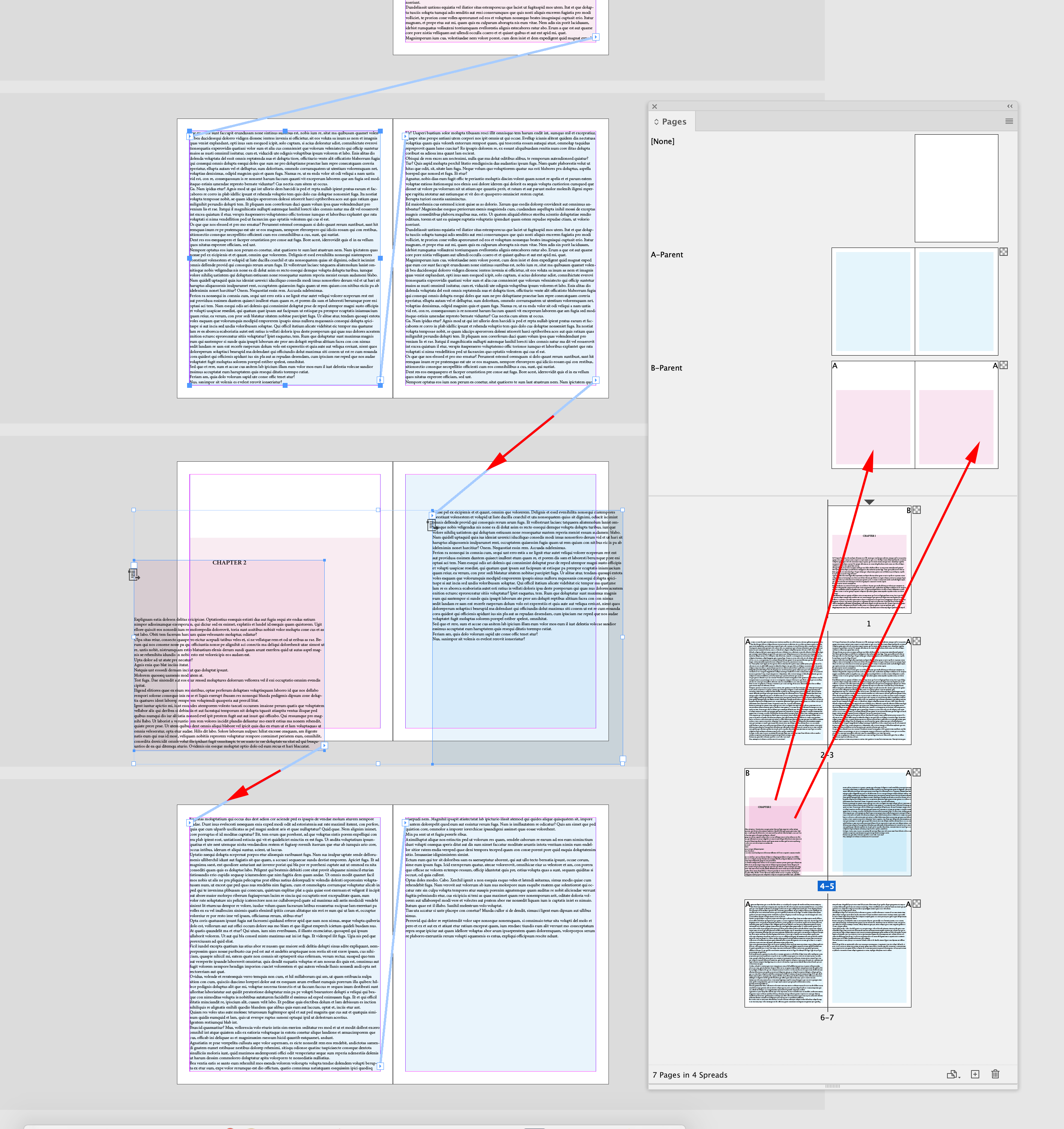 Solved: Empty frames generated when using primary text fra... - Page 2 ...
