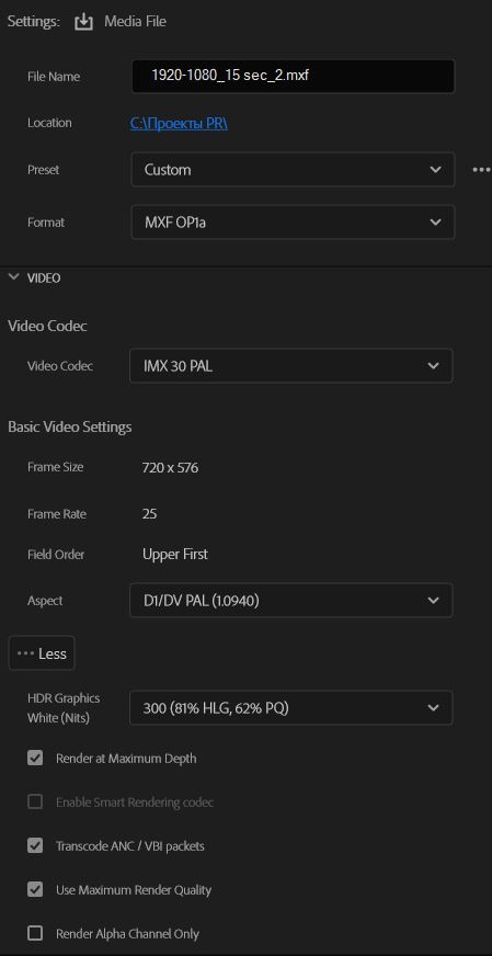 Solved: How to XDCAM IMX, IMX 30 - Adobe Product Community - 13294974