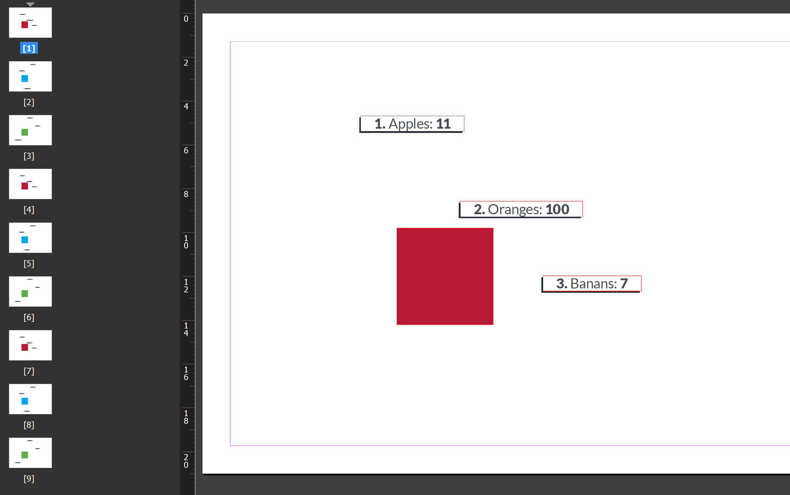 Assign record to a page - data merge - Adobe Community - 13299356