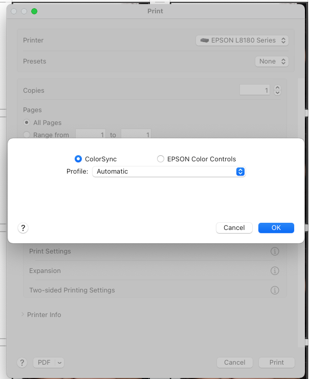 incorrect color profile when printing and crashing... - Adobe Community ...