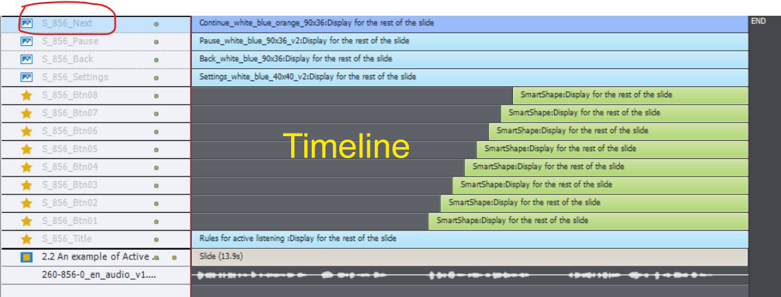 How to display next button when audio’s are comple... - Adobe Product ...