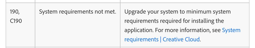 Error 190 - Adobe Community - 10624002