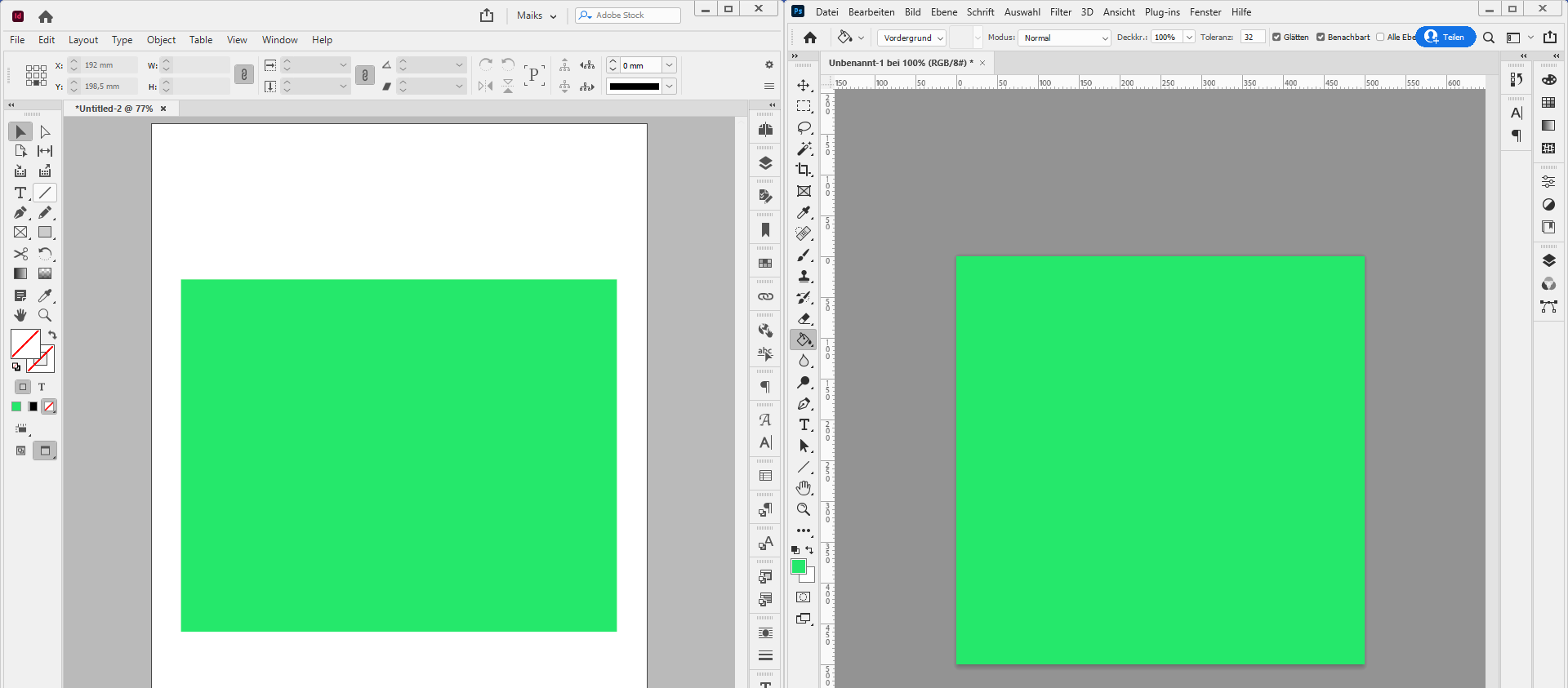Solved: InDesign Neon- und knallige Farben werden mir nich... - Adobe ...