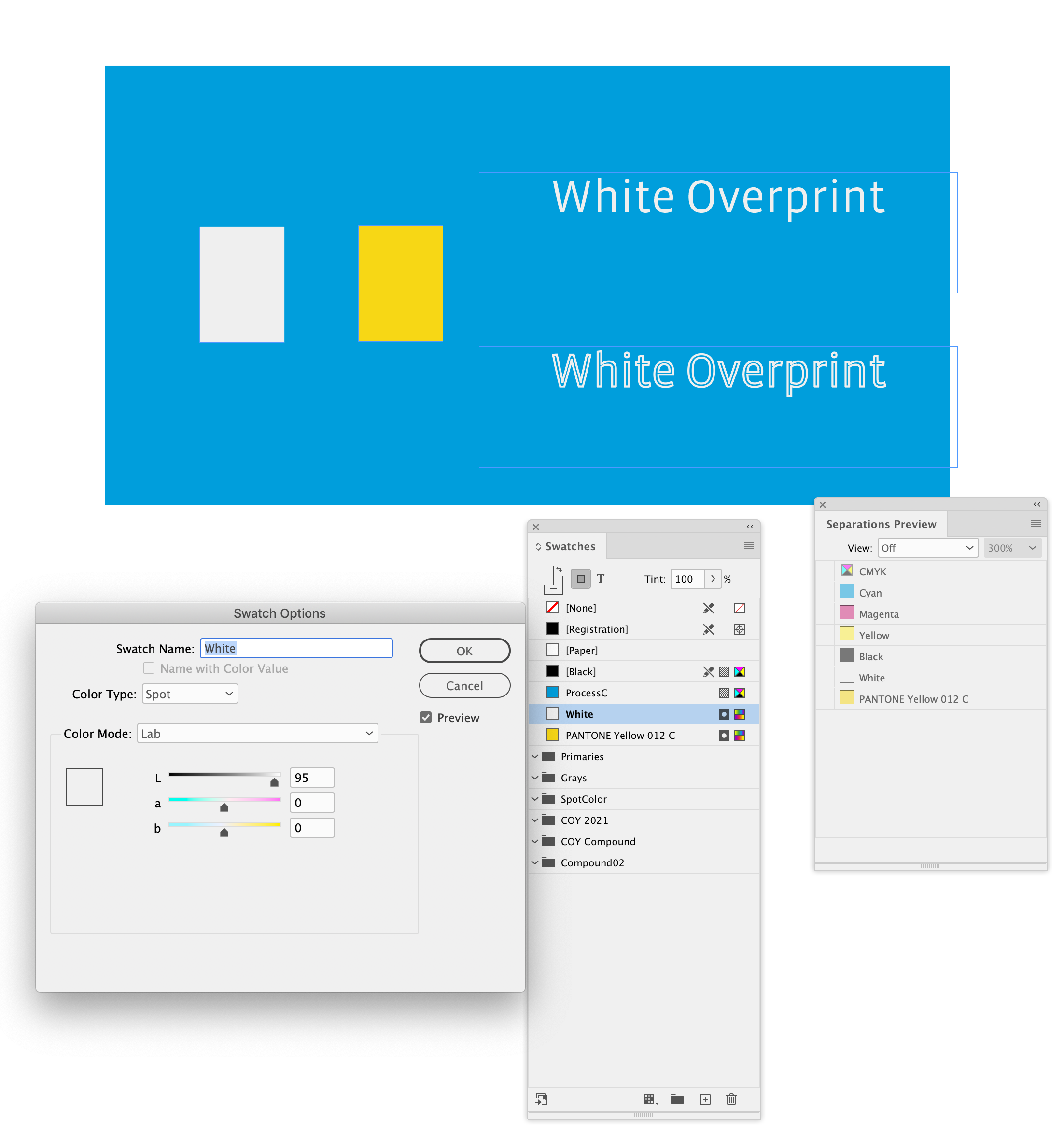 is it possible to make everything "white" overprin... - Adobe Product ...