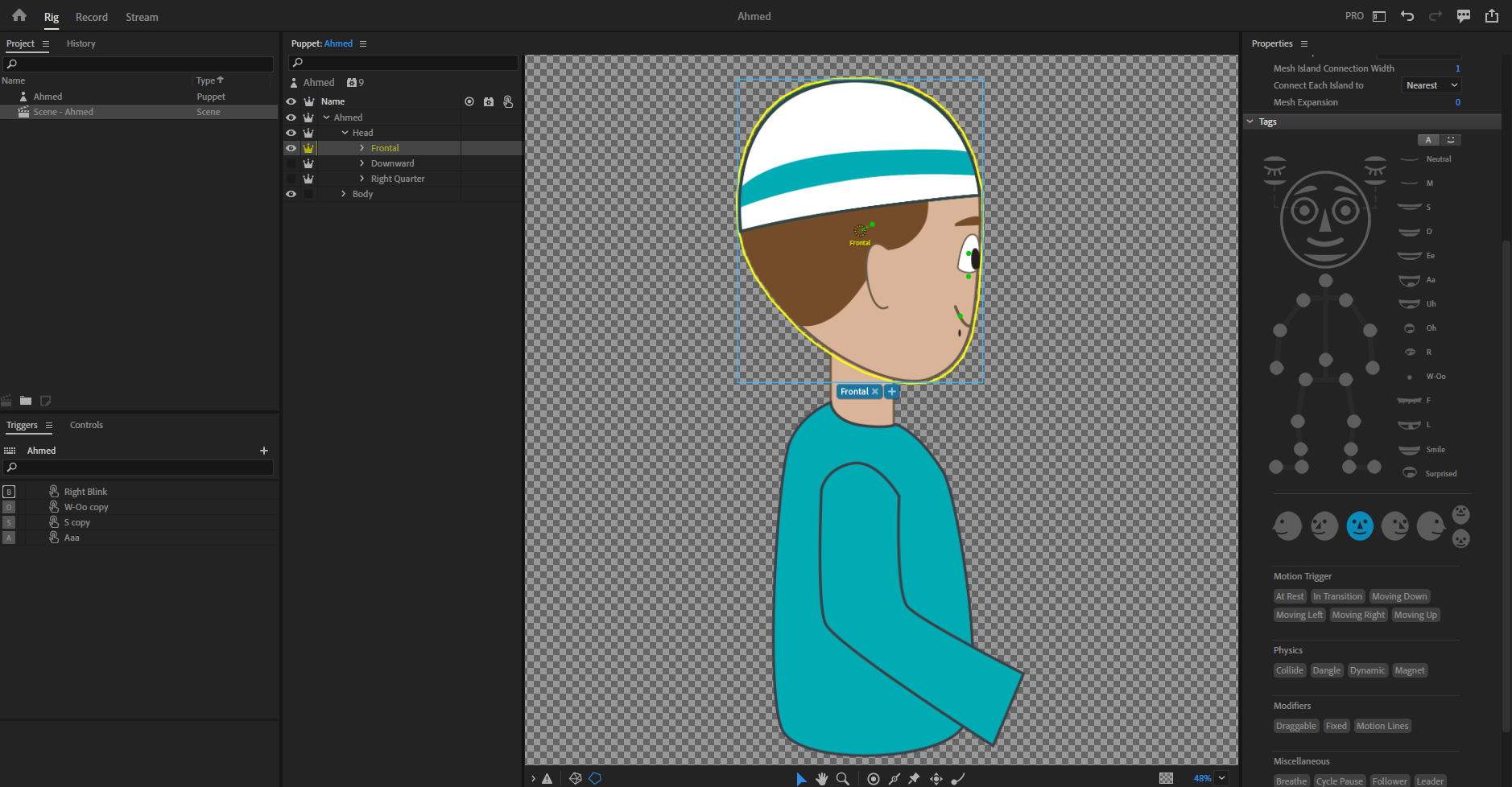Frontal Head - Adobe Community - 13309380