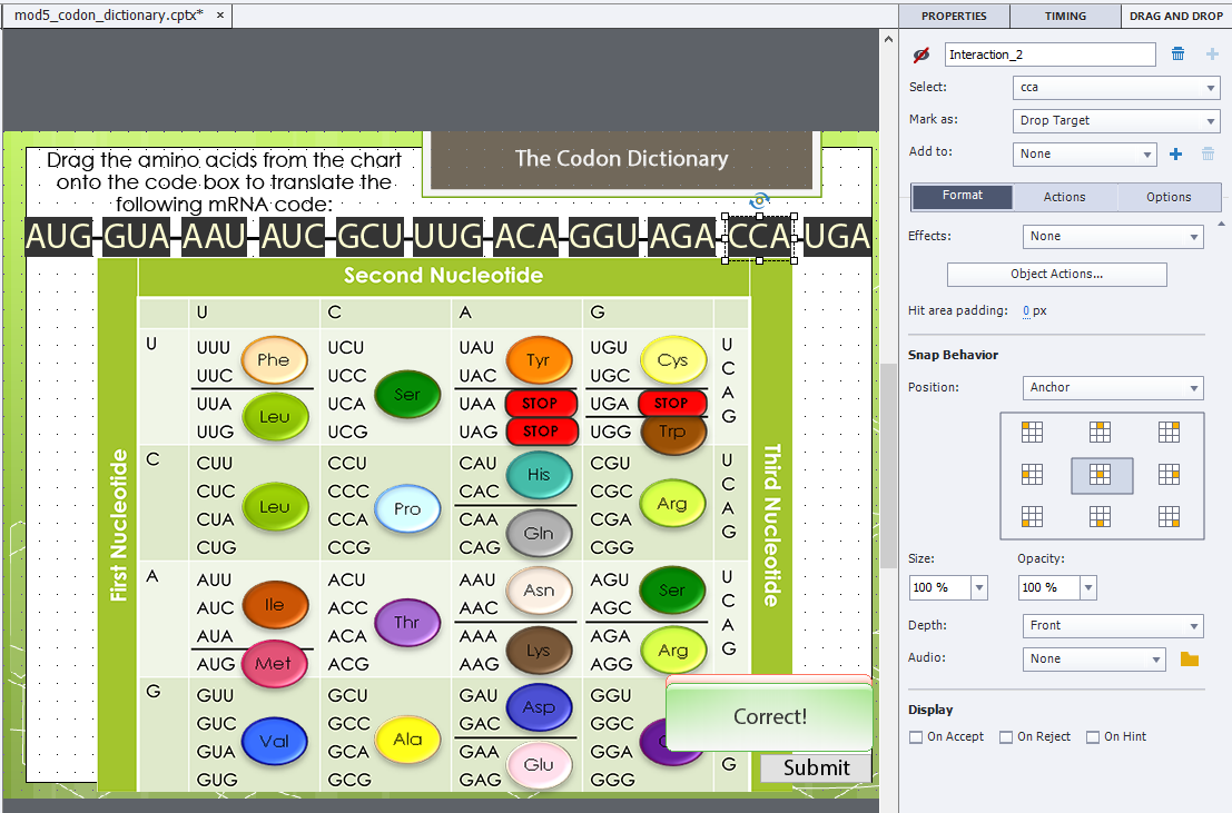 Solved: Drag and Drop targets misaligned - Adobe Community - 10848504
