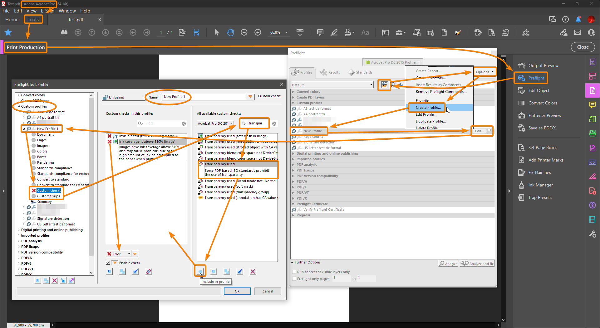 How to run multiple preflight controls at once? - Adobe Product ...