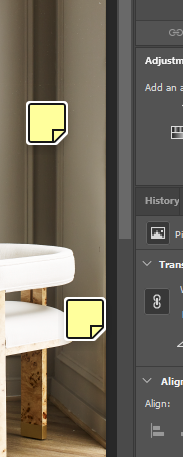 What are the sticky notes on the photoshop file? - Adobe Community ...