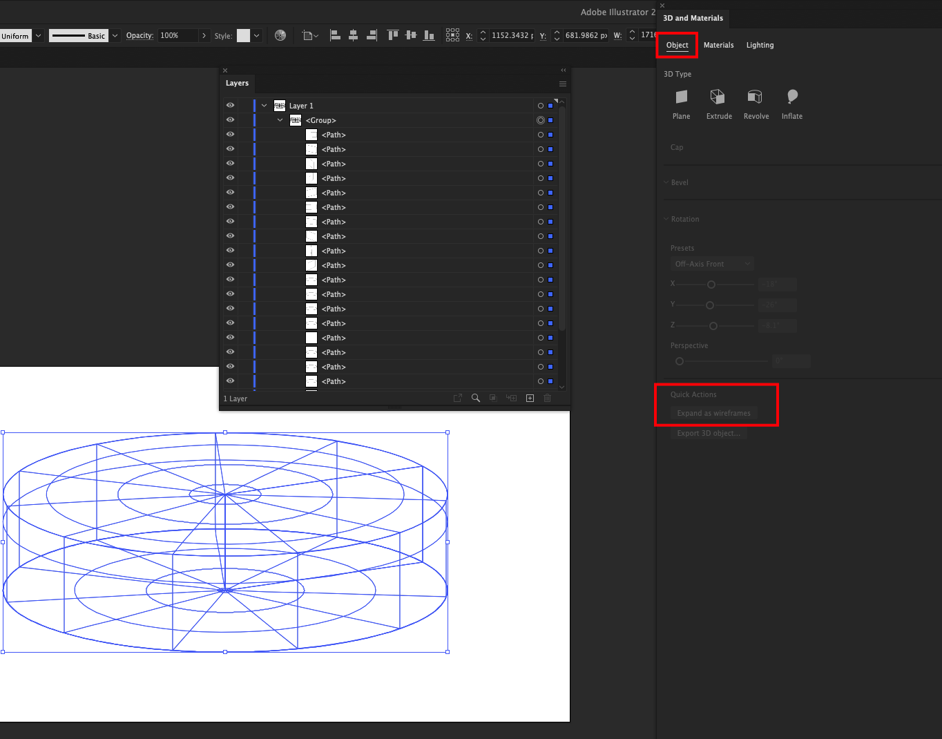 Solved: 3D can't convert to shapes in 2023 - Adobe Product Community ...