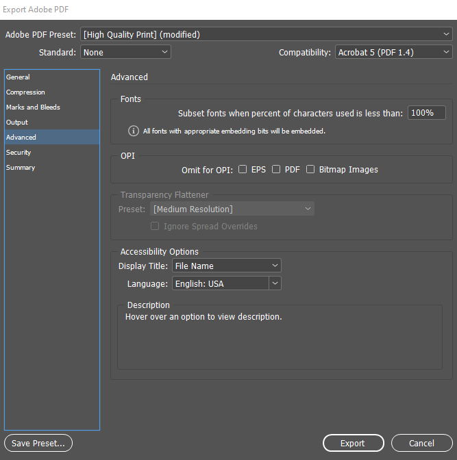 Solved: Indesign 18.0 - Image Quality in PDF - Adobe Community - 13320826