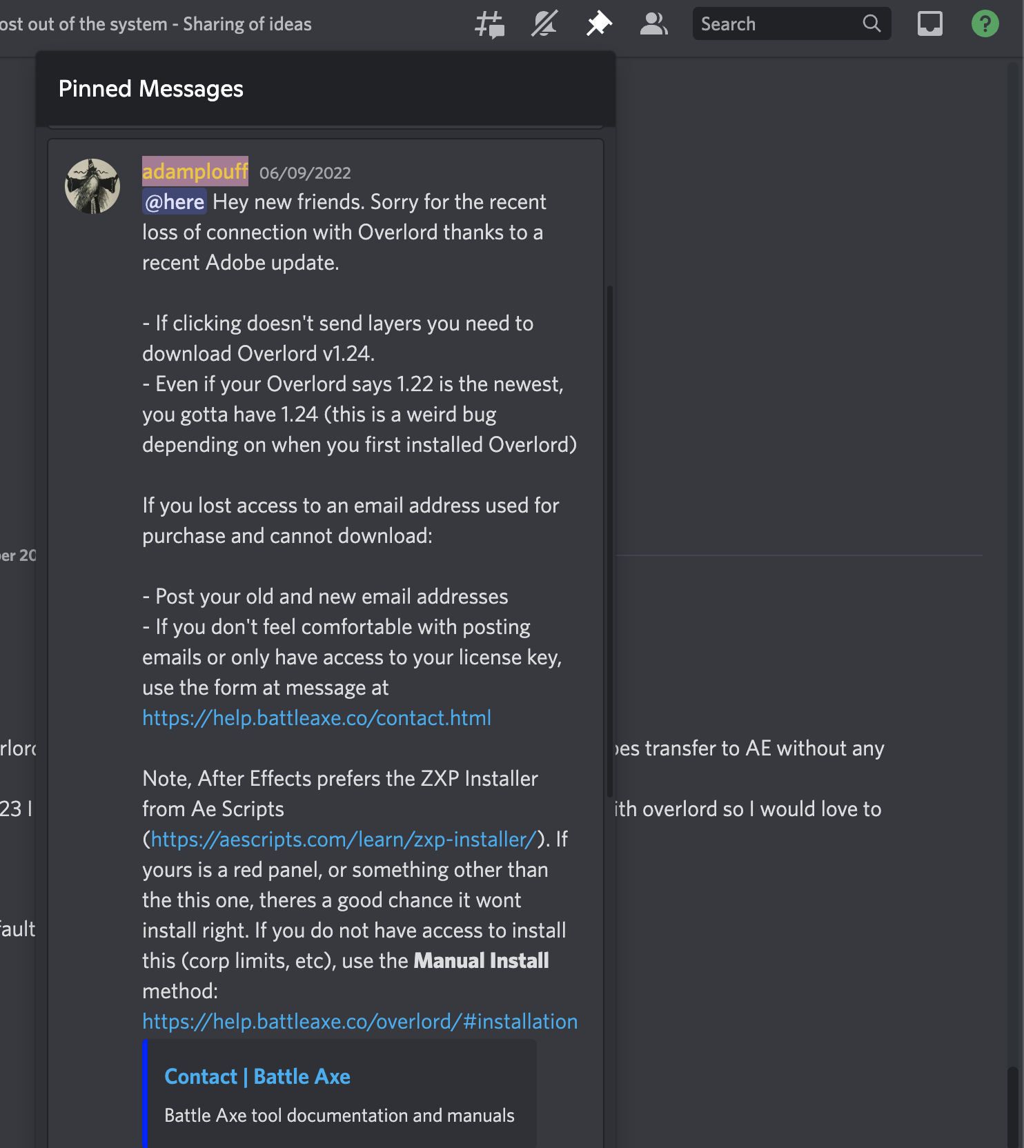 Overlord plugin not pushing files to AE - Adobe Product Community ...