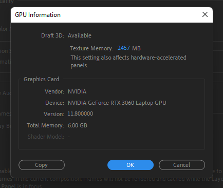 FAQ: How to fix "Display Acceleration Disabled" in... - Adobe Product ...