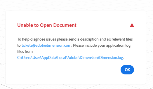 Unabe to open saved documents - Adobe Community - 13326814